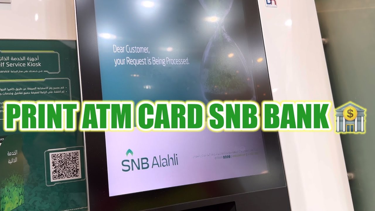 PRINT ATM CARD SNB BANK/BUHAY COUPLE SA RIYADH/ Adz Tv #18 - YouTube