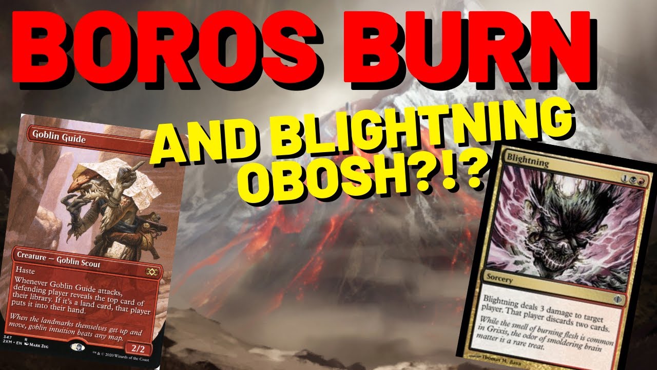 Live Stream with Boros Burn + Obosh Blightning! | MTG Modern - YouTube