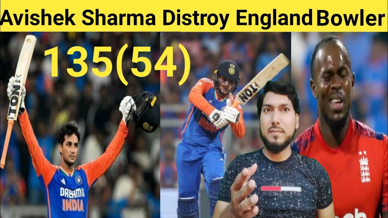India Mountain Score 247/9(20) Avishek Sharma 135(54)#.. - YouTube