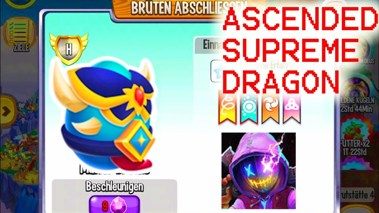 2 Skin Tăng 5000 Dame High Ascended Supreme Dragon Trong Dragon City ...