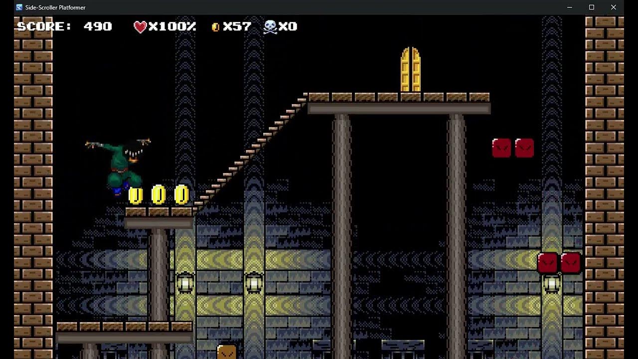 Side Scroller Platformer - Switch Puzzle and Working Slopes!!! (RPG ...