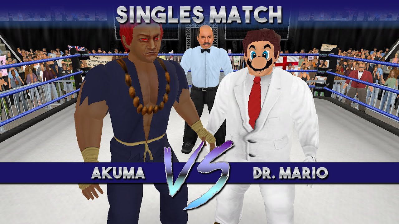 OCWF S0884 Akuma VS Dr. Mario - YouTube