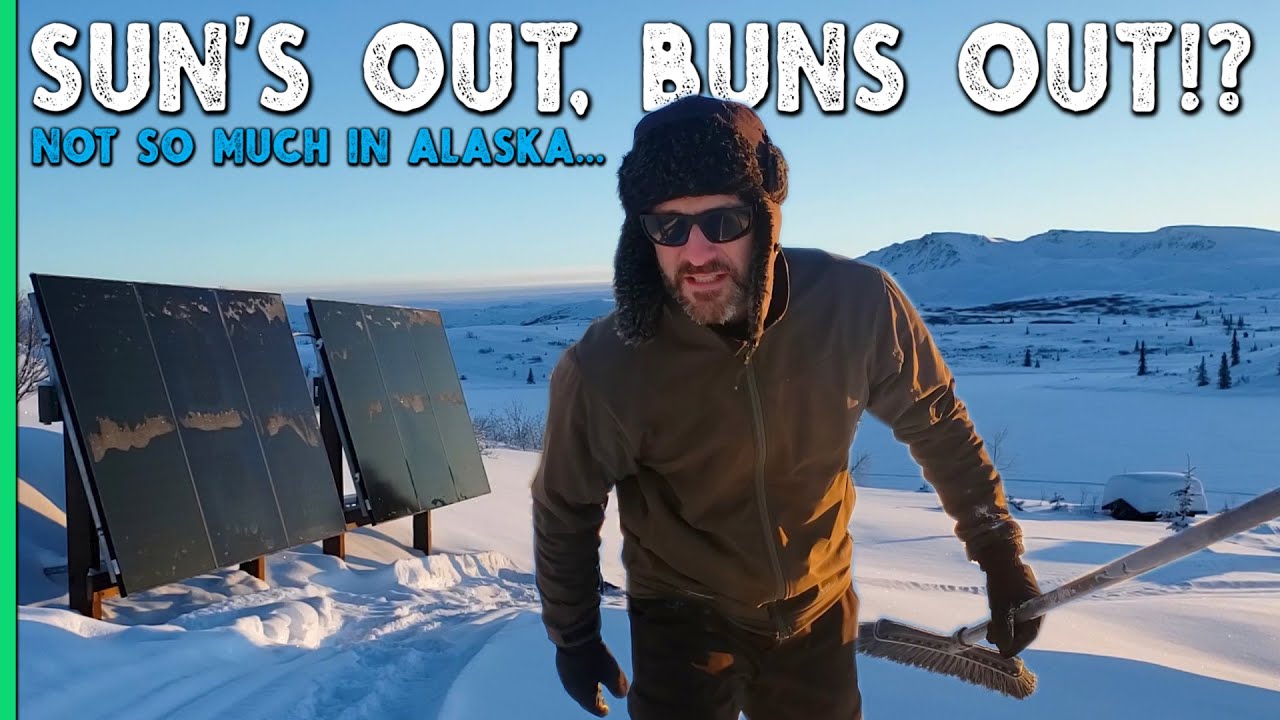 Off Grid Living In REMOTE Alaska | getting settled in at the cabin ...