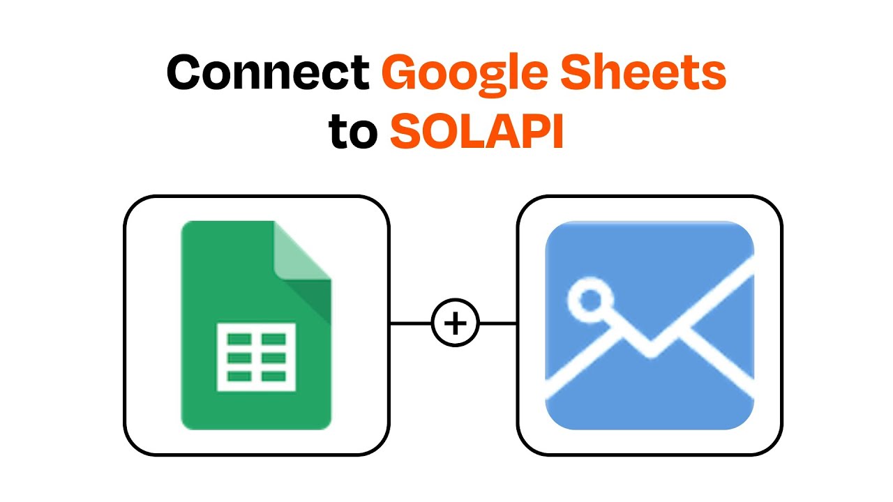 How to connect Google Sheets to SOLAPI - Easy Integration - YouTube