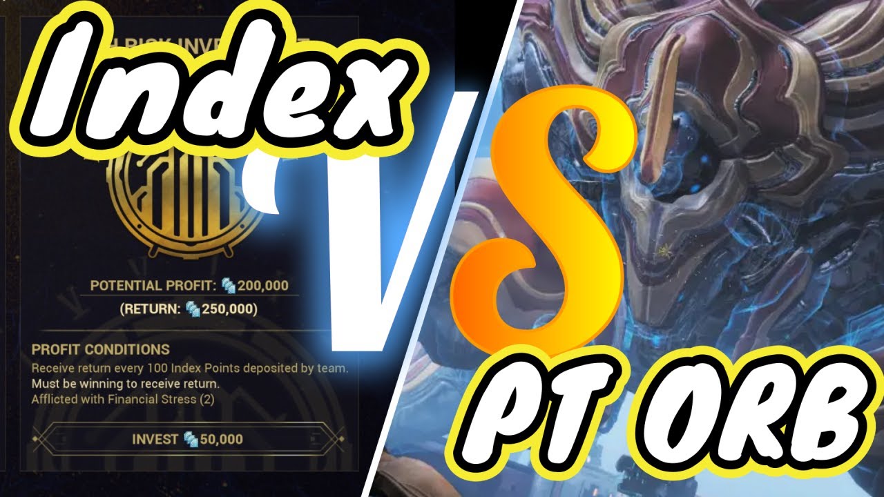 Profit Taker VS The Index. Better? Faster? Profitable? | Warframe 2022 ...