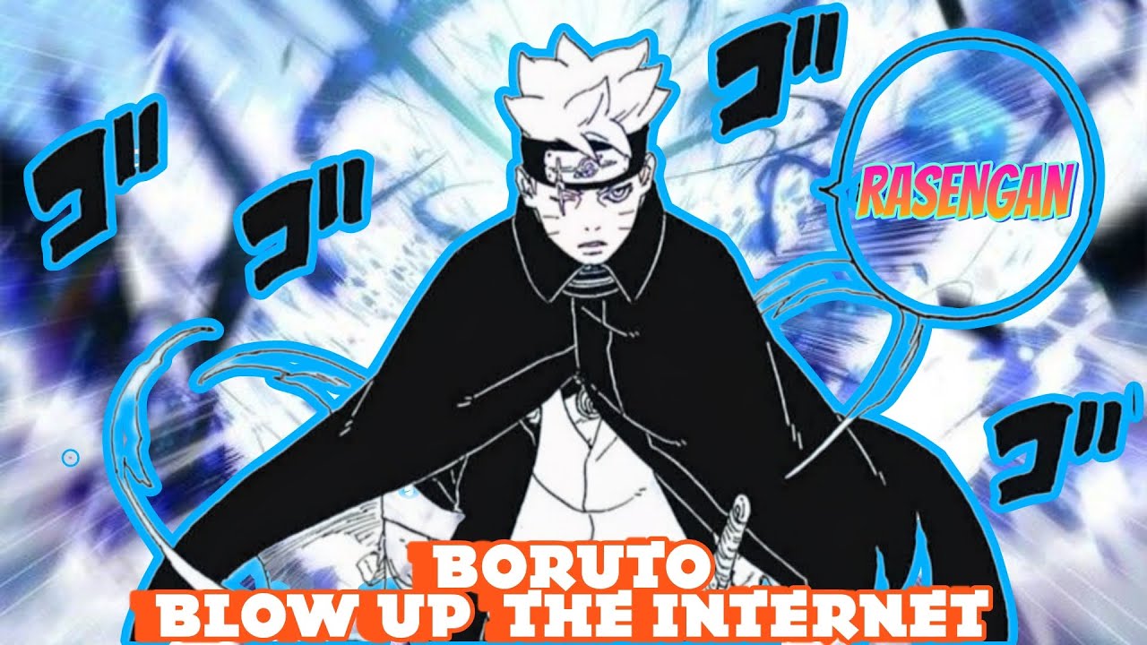 Boruto Drops a Bombshell! Unveiling His Powerful Technique 😱. two Blue ...