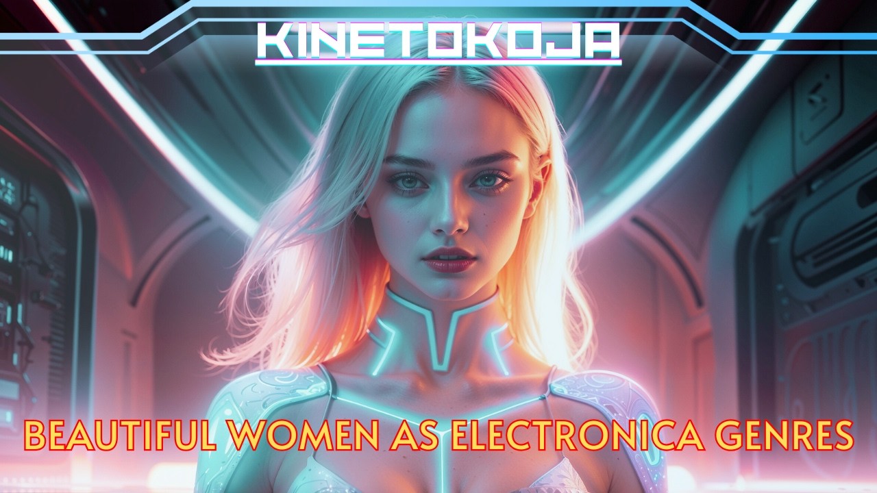 Beautiful Women as Electronica Genres | #aigeneratedvideos - YouTube