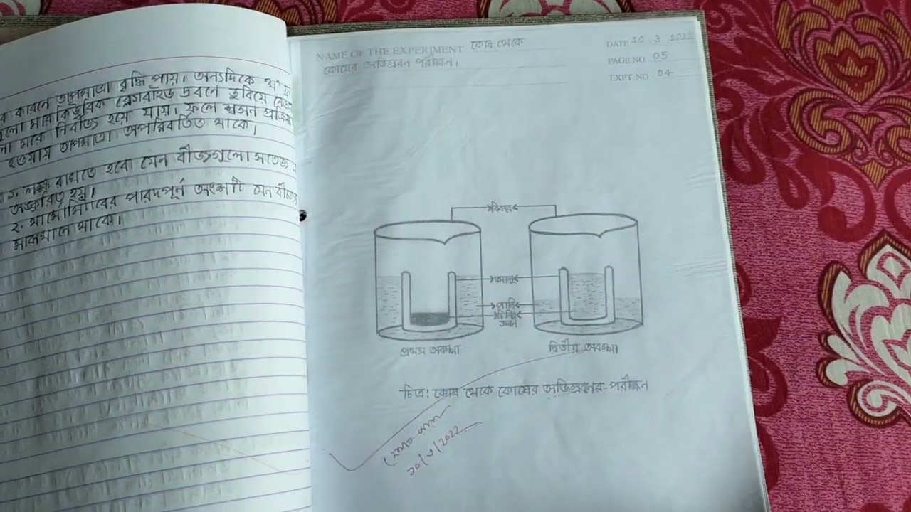 SSC 2022 Biology Practical - YouTube