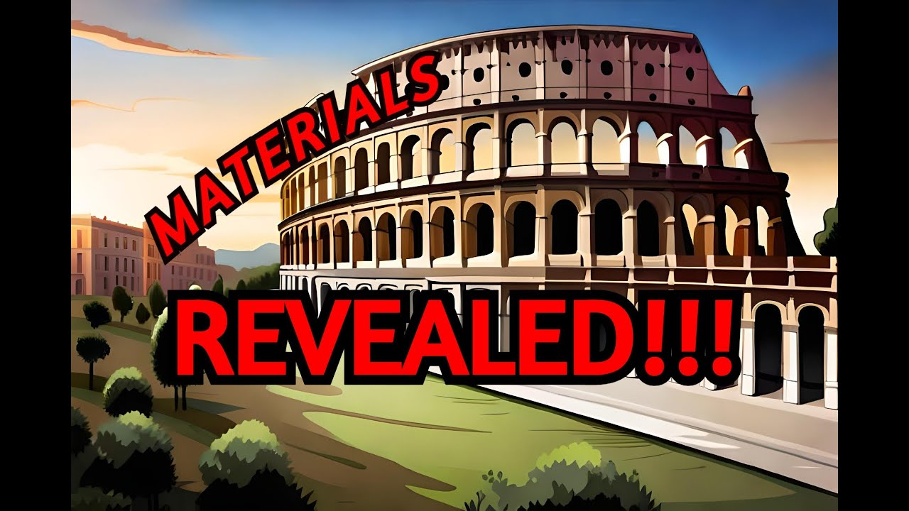 REVEALING the Mighty Materials Behind the Colosseum's Construction ...