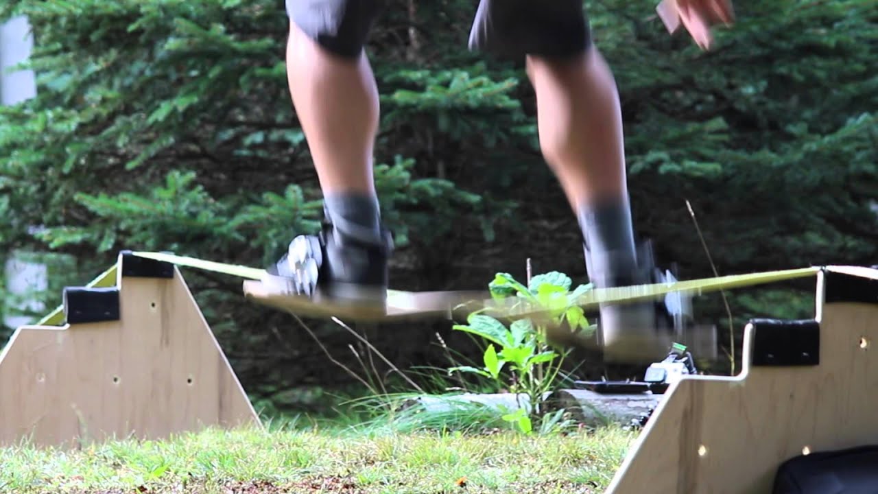 RBD Lineboard - Slackline balance board - YouTube
