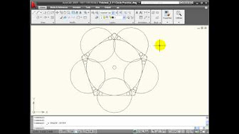 AutoCAD 2012 - Lesson 7 - Modify Tools and Selection Methods - YouTube