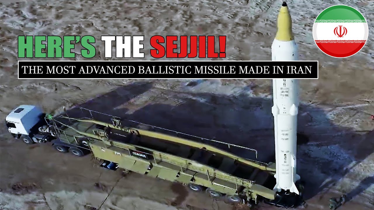 Here's the Sejjil! The Most Advanced Ballistic Missile Made in Iran ...