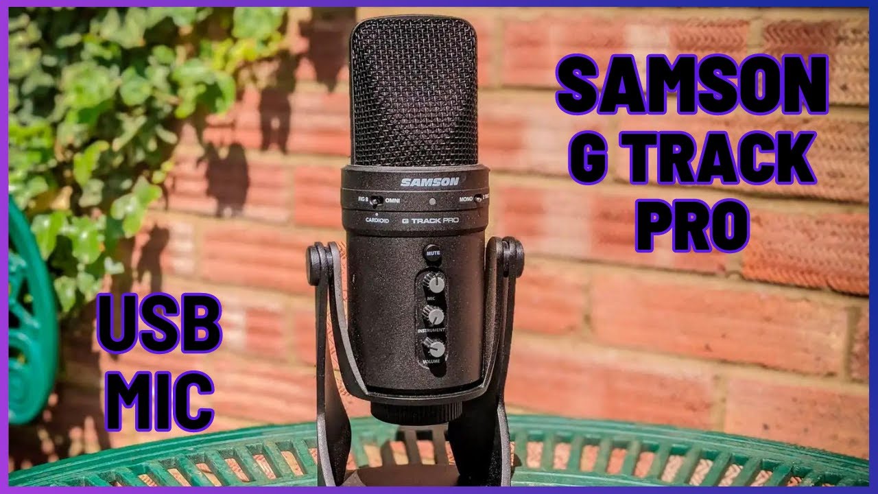 Unleash Your Creativity with the Samson G-Track Pro | Professional USB ...