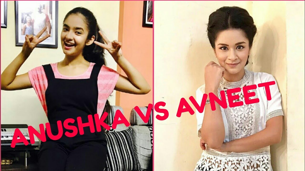 ANUSHKA SEN VS AVNEET KAUR | MUSICALLY - YouTube