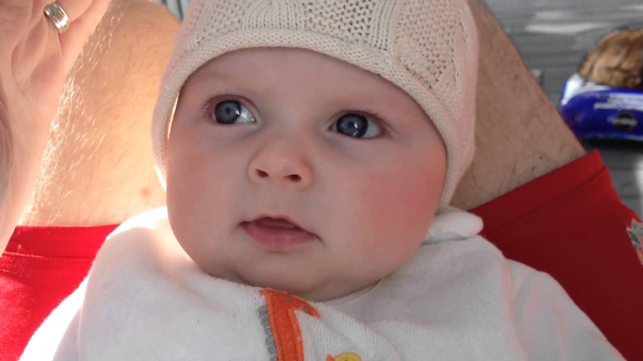 Jilly outside with Dad - YouTube