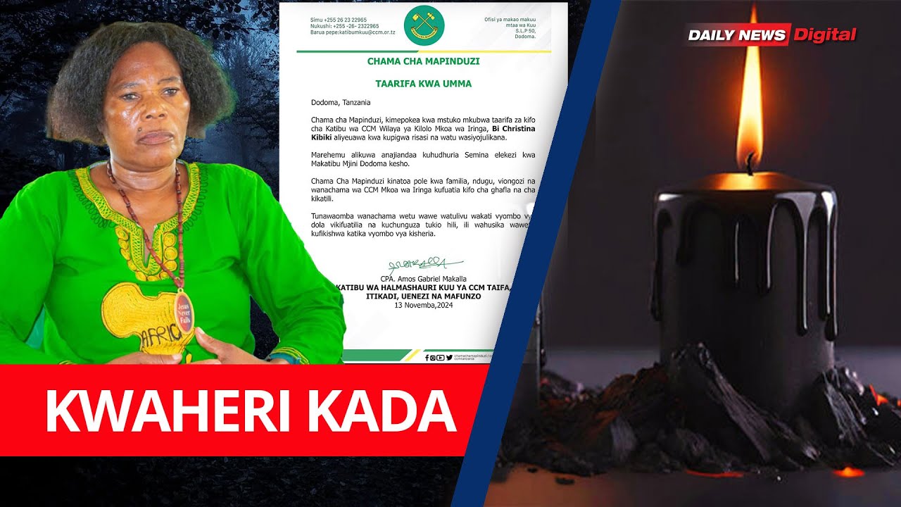 KIGOGO CCM AUWAWA KWA RISASI KILOLO - YouTube