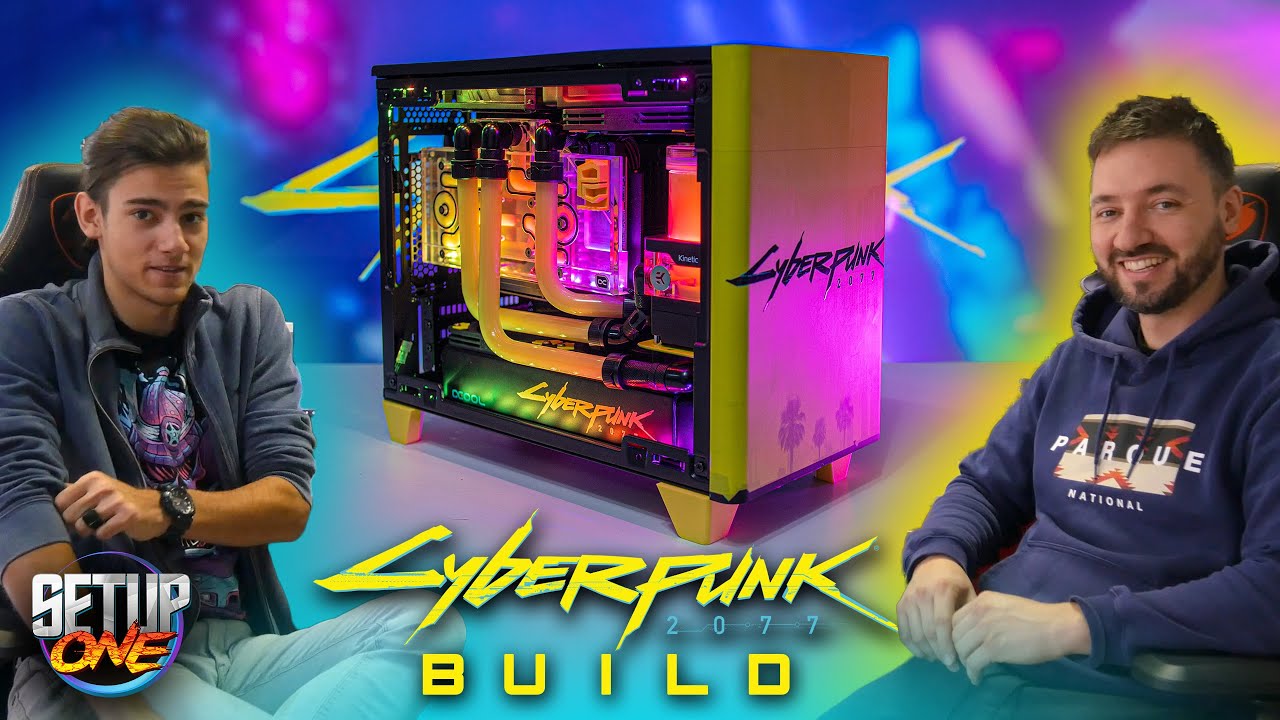 Един уникален Build: Cyberpunk 2077 Custom Mini-ITX Gaming PC - YouTube