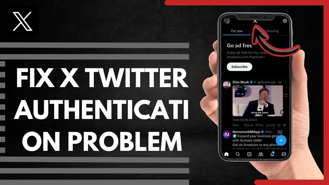 How To Fix X Twitter Authentication Problem - YouTube