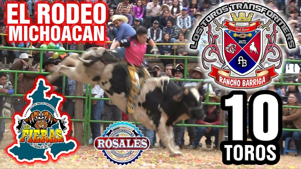 LOS TOROS TRANSFORMERS VS LAS FIERAS DE PUEBLA!!! RANCHO BARRIGA EN EL ...