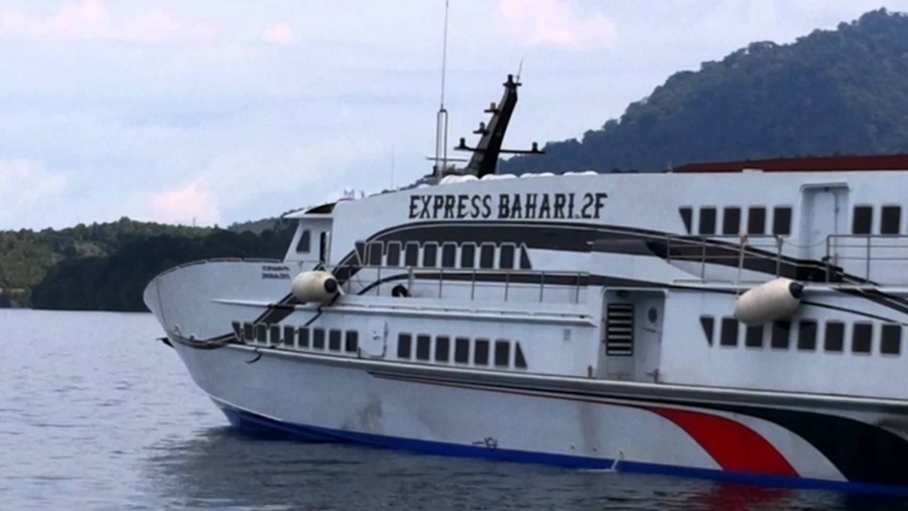 KC.Express Bahari 2F pelayaran perdana U - YouTube