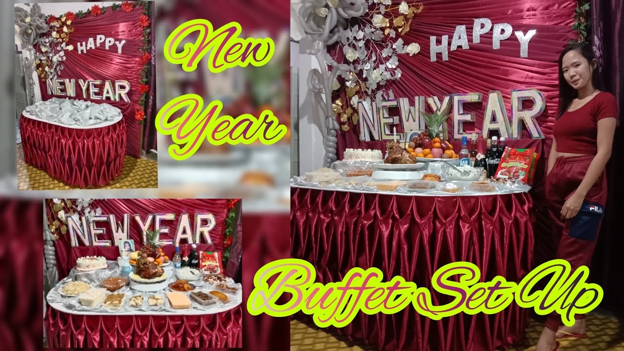 2021 NEW YEAR CELEBRATION BUFFET SET UP PACKAGE - YouTube