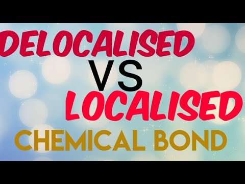 GOC :- part1 delocalised vs localised chemical bond/structure and ...