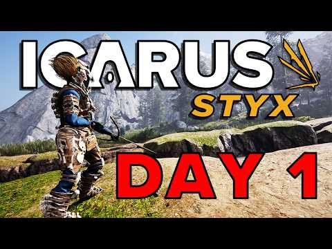 🔥My First Time on STYX Map in Icarus is Insane!