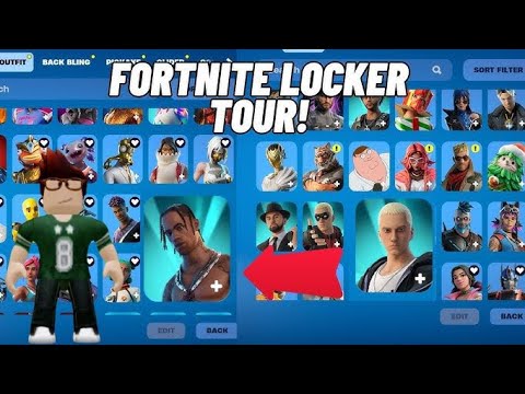 Bluedawgs Fortnite Locker Tour! (Chapter 6 Season 4) - YouTube