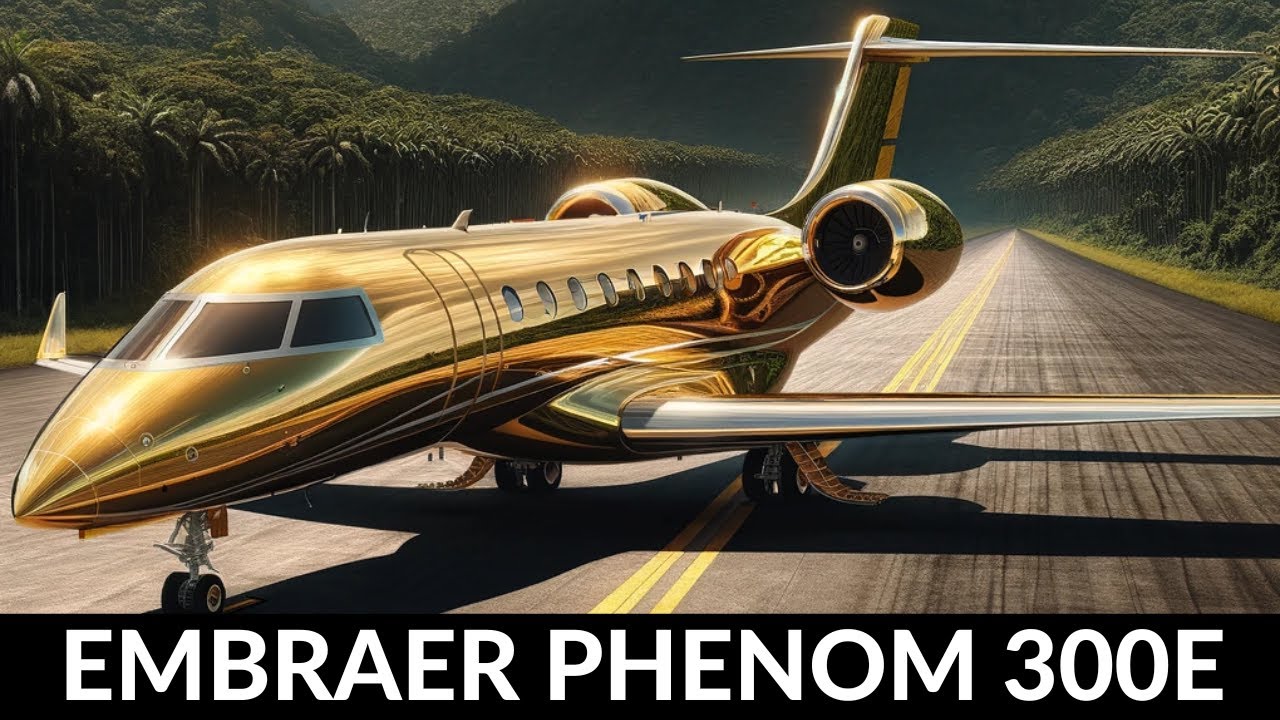 Exclusive Tour: Inside the $10M Embraer Phenom 300E - YouTube