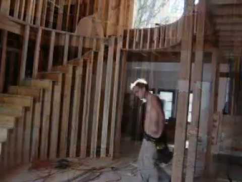 how to build round stairs - YouTube