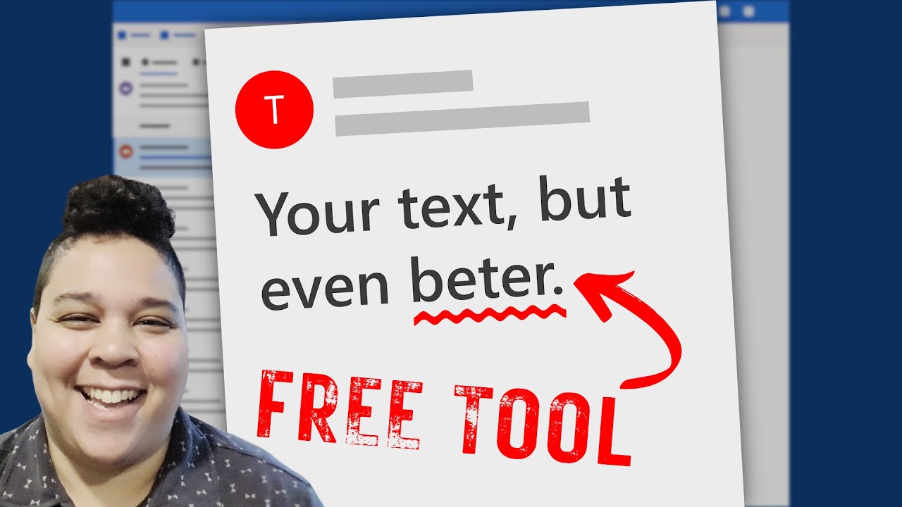 Weekly Tech Tip - A free tool for more polished communication - YouTube