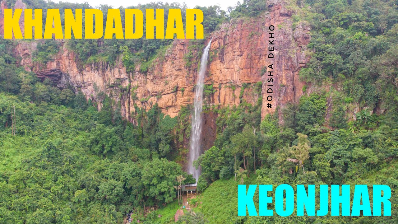 Khandadhar Waterfall Keonjhar In Monsoon, Sept 2020 | Drone Shots 4K ...