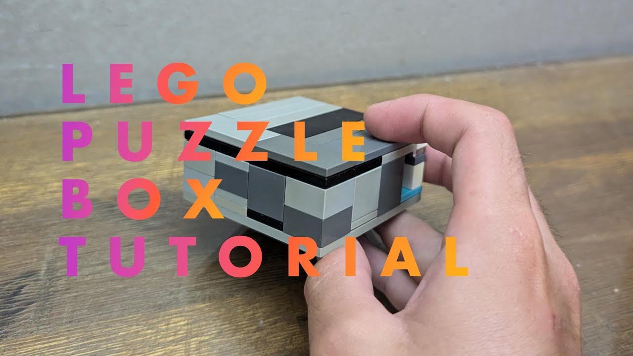 A Lego Puzzle Box Tutorial - YouTube