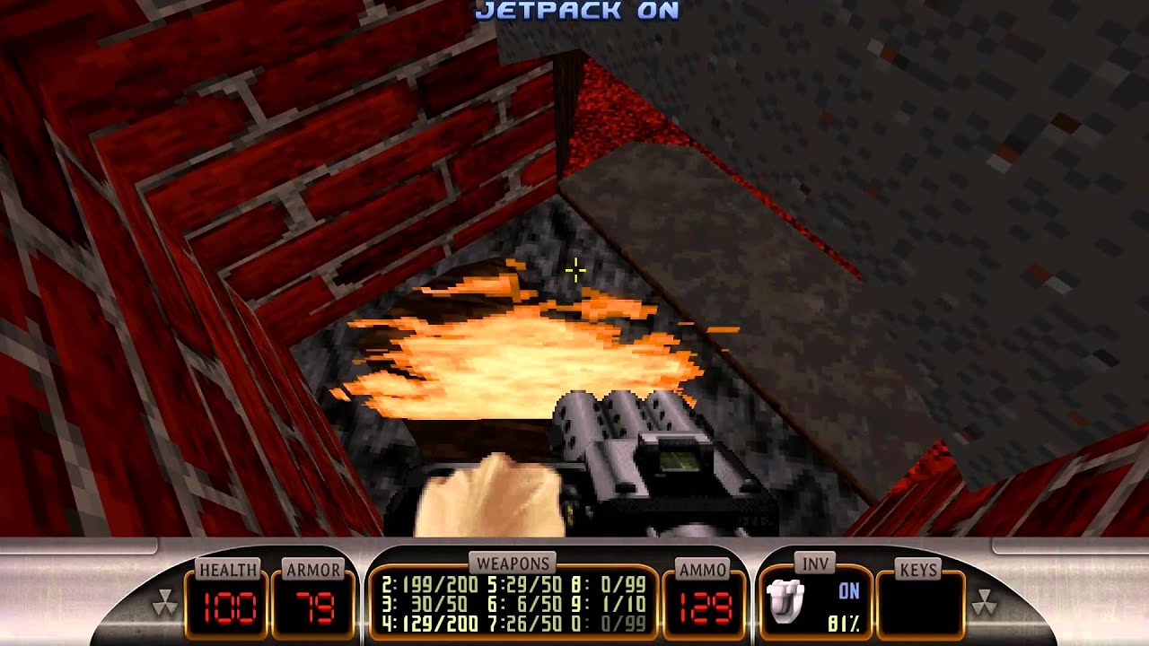 Duke Nukem 3D - Nuclear Winter #4 Santa's Corporate HQ - YouTube
