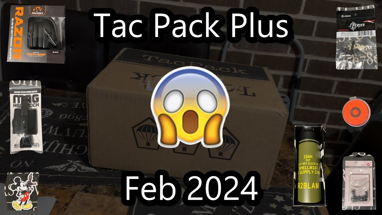 Feb 2024 Tac Pack Plus unboxing - YouTube