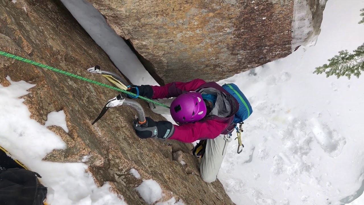Ice & Mixed Climbing Frankenstein Cliff Classics with Lindsey Leone ...