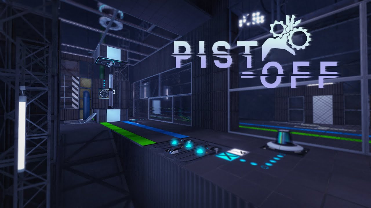 "Pist-off: Industrial Edition" Portal 2 Map Solution - YouTube