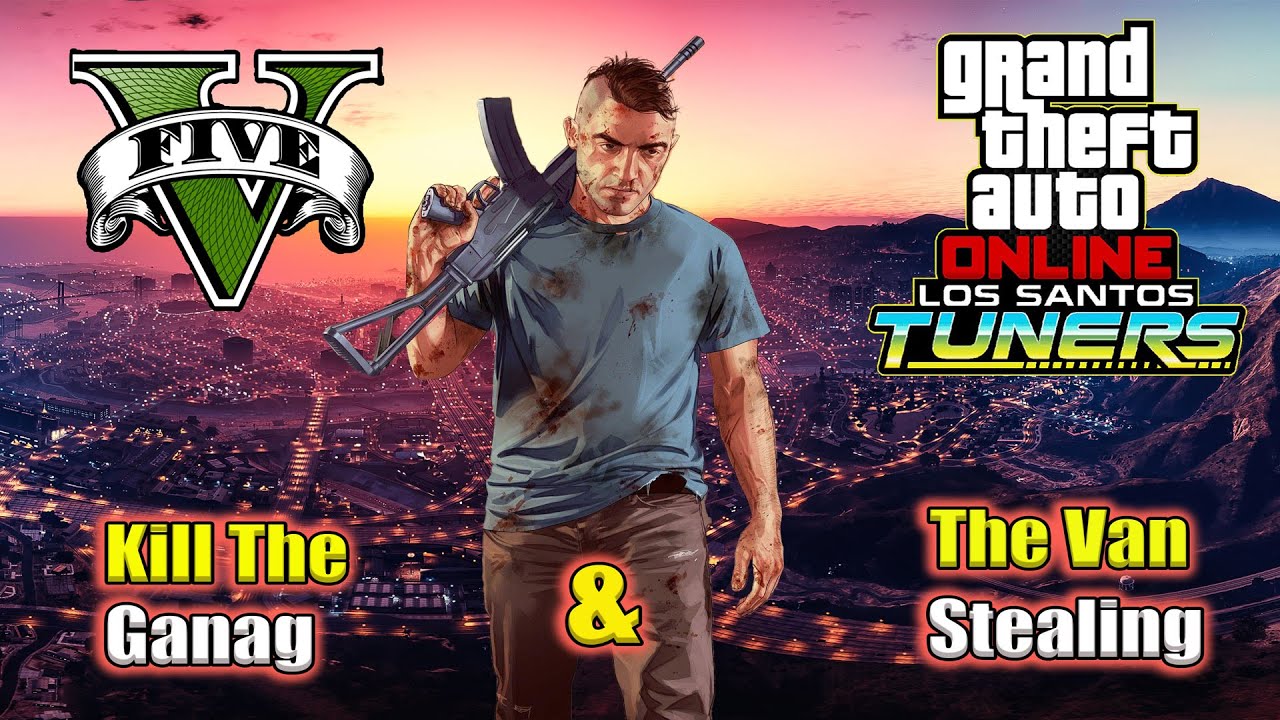GTA 5: Gangster Van Heists & Epic Shootouts #gta5 #gtaonline # ...