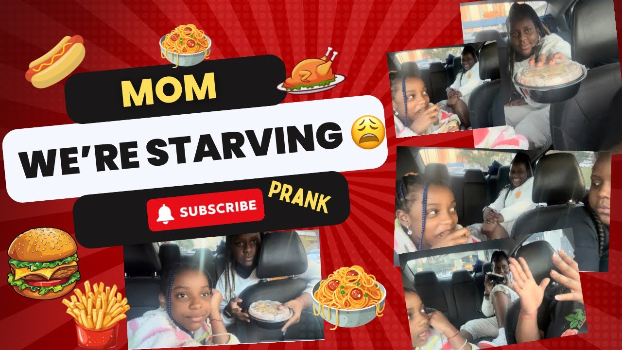 PRETENDING LIKE WE’RE STARVING & RUSHING OUR MOM TO LET US EAT ...