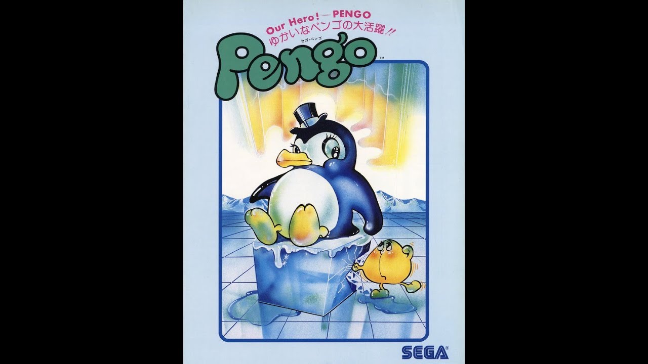 Pengo/ペンゴ (Arcade, 1982, Sega/Coreland/Nobuo Kodera/Akira Nakakuma/Shinji Egi/Tsutomu Iwane ...