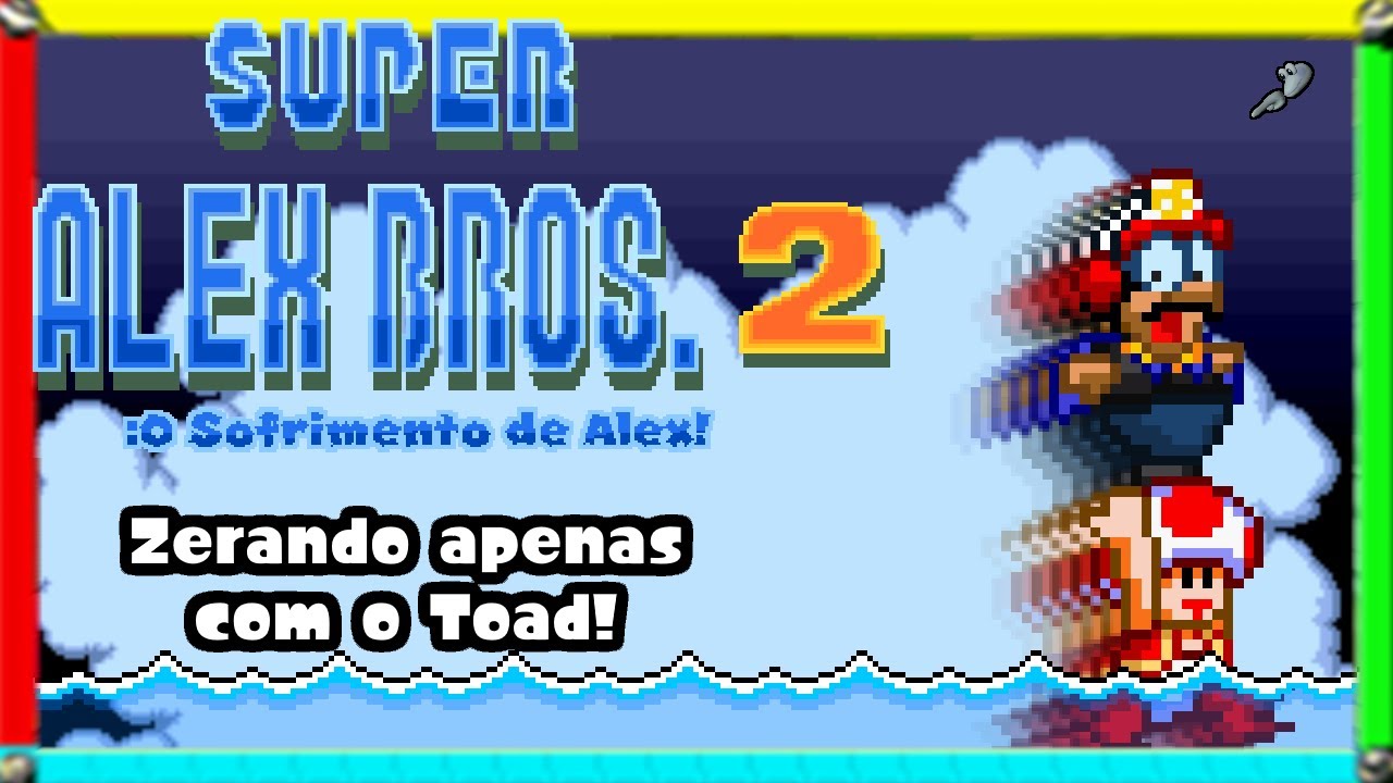 SUPER MARIO BROS 2 COM O TOAD TUDO DE NOVO! - Até Zerar? - YouTube