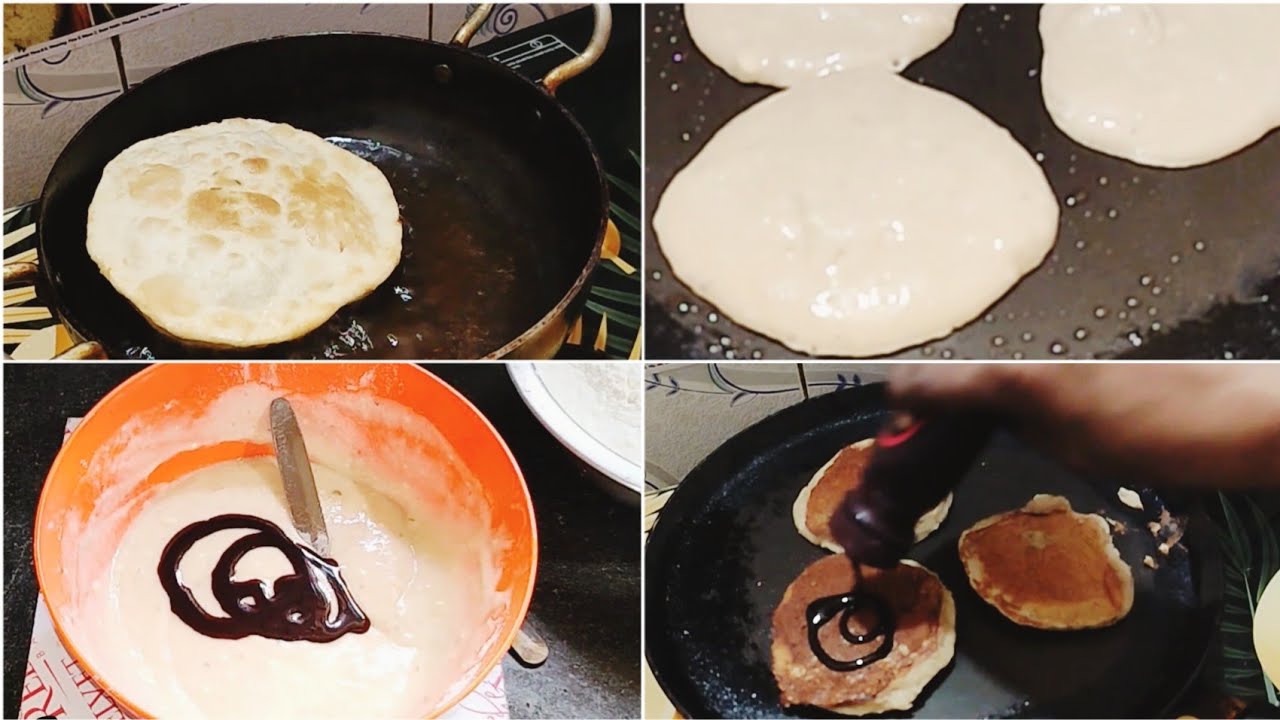 Dora Pan Cake Recipe I Easy Pan Cake Recipe I Karari Moong Dal Kachori ...