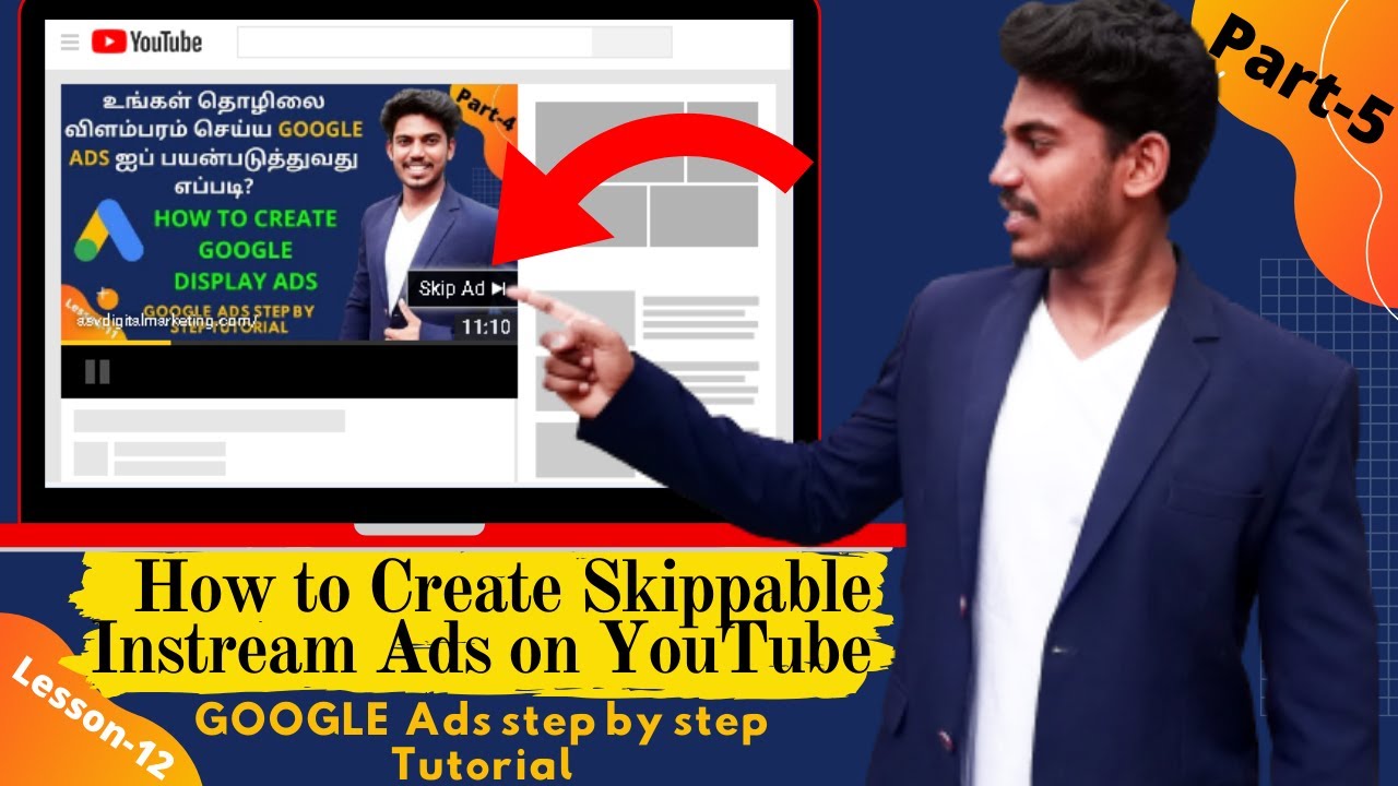 How To Promote YouTube Videos On Google Ads | Instream Ads in Tamil ...