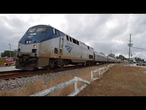 (4K) Amtrak P098-28 in Haines City, FL! | 12/28/24 - YouTube