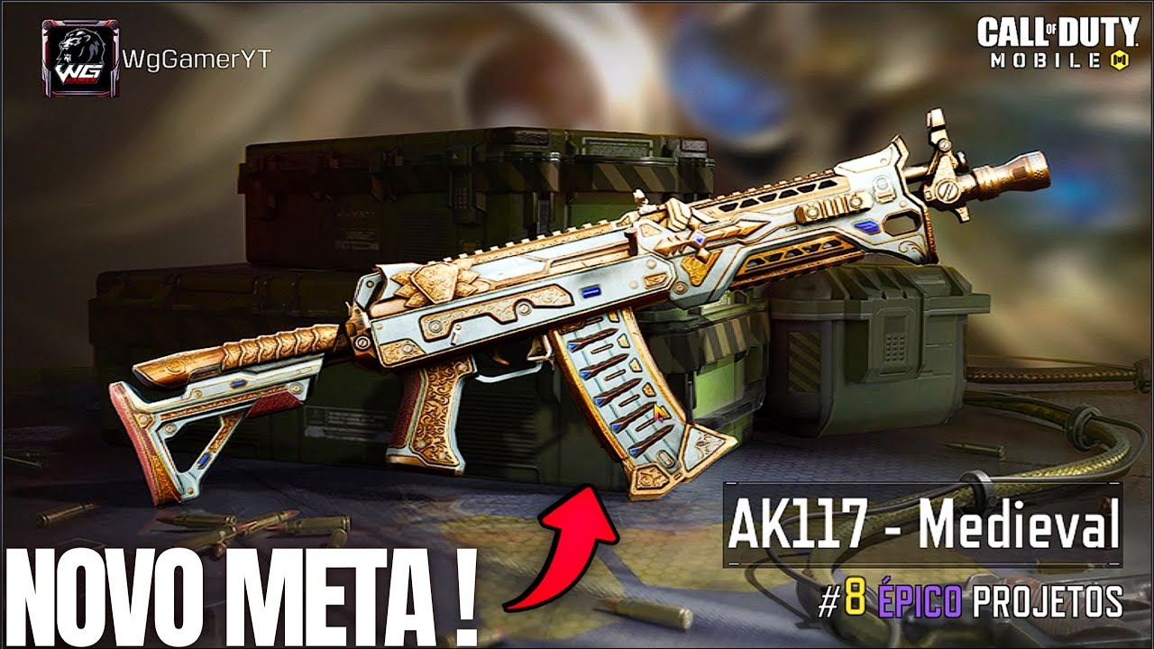 NOVO META - Testando a Melhor Classe De AK117 No Battle Royale - Call ...