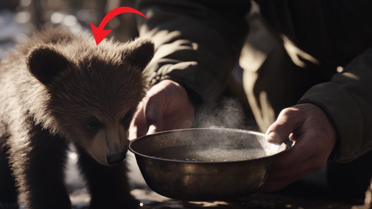 Bear Cub on the Brink of Death Cries for Help – What Happened Next Will ...