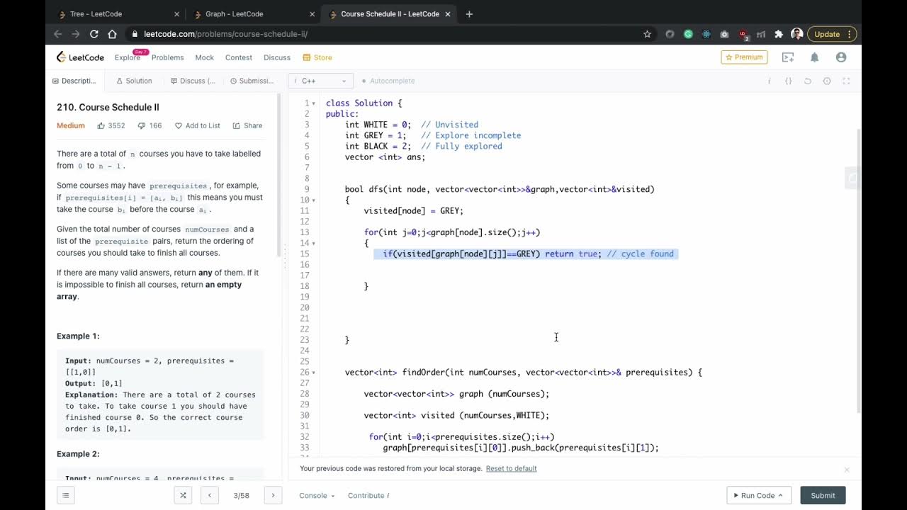 Course Schedule II Leetcode 210 C Code Explained YouTube course-schedule-ii-leetcode-210-c-code-explained-youtube