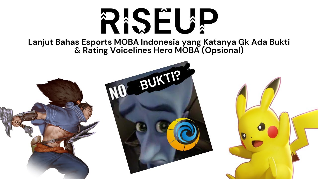 Bahas Kelanjutan Isu Esports MOBA Mobile di Indonesia & Rate Voice ...