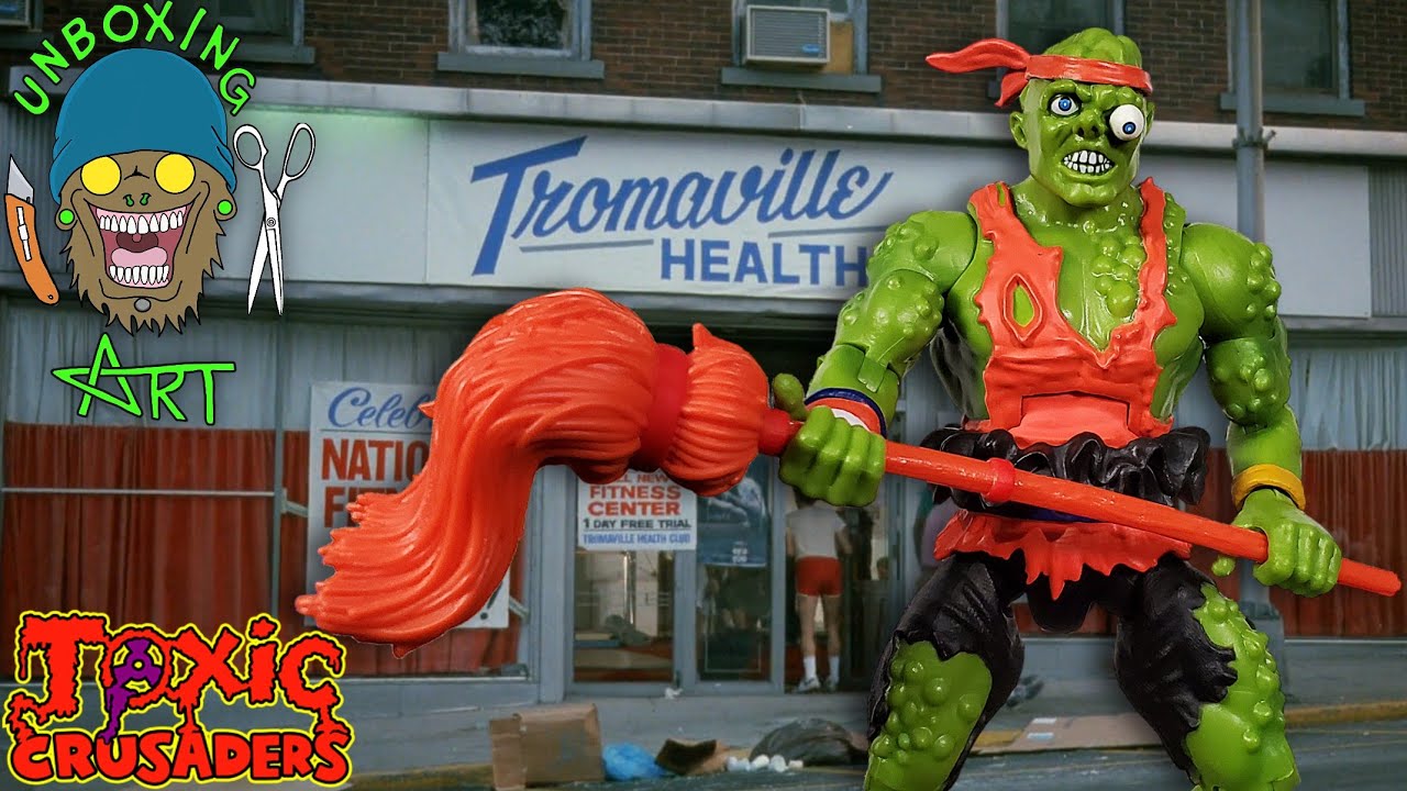Super 7 Toxic Crusaders Toxie Unboxing and Review - YouTube