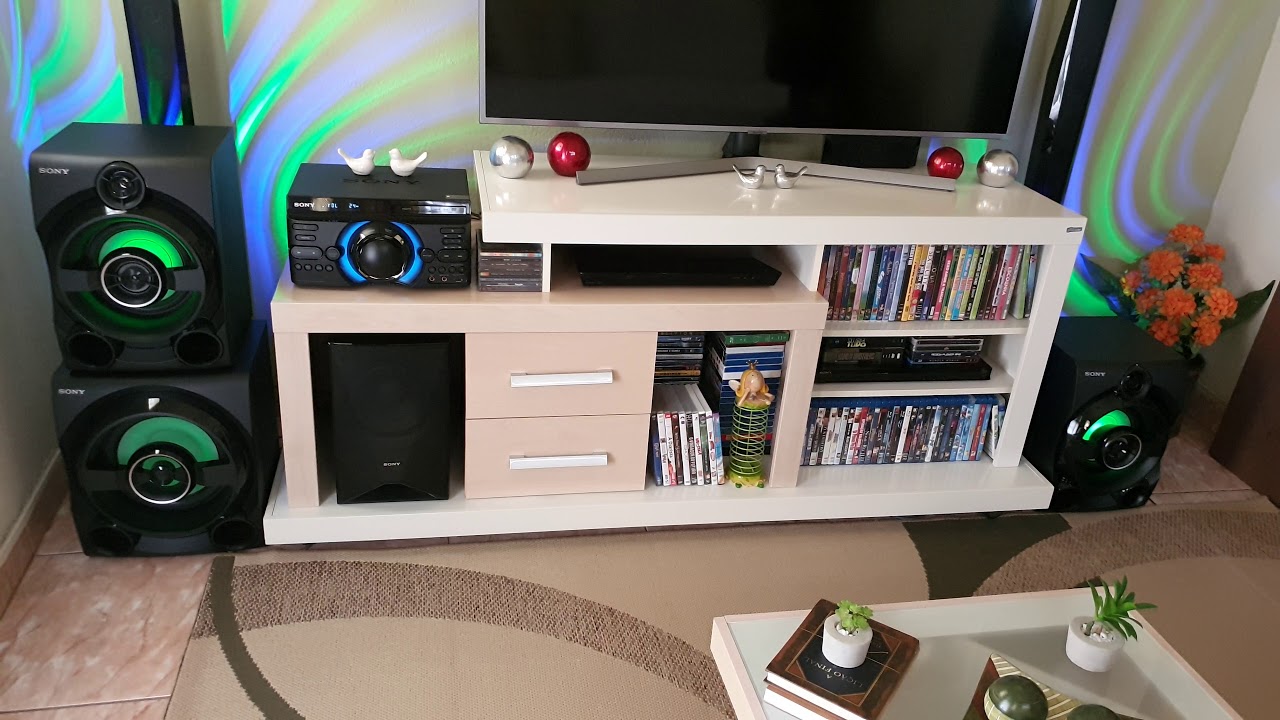 Mini System Sony MHC‑M80D tocando Music - Madonna - YouTube